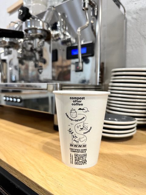 PHA Coffee Cups Certified Home Compostable #1