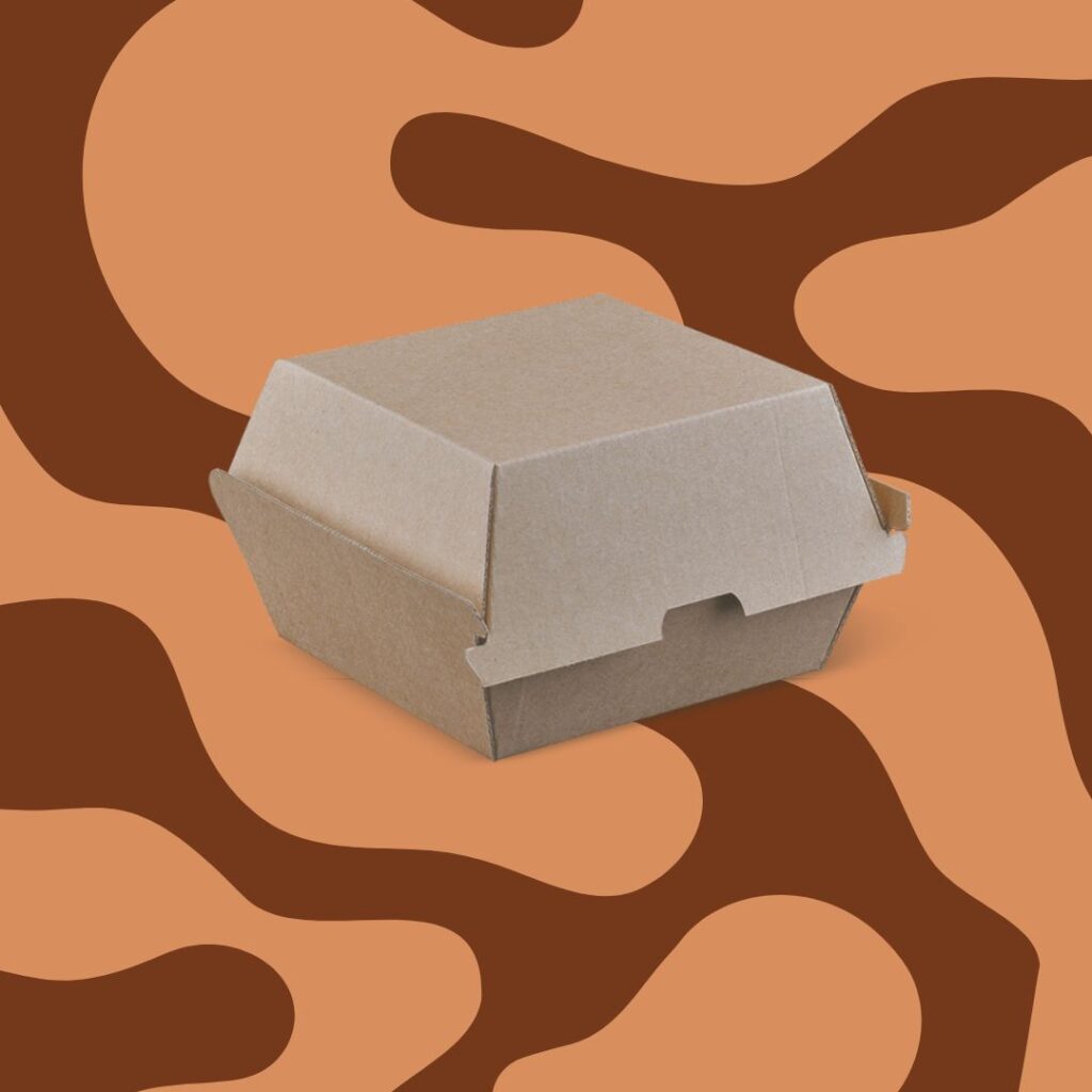 Takeaway Clamshell Box - Carton of 250 | Compostable Alt.